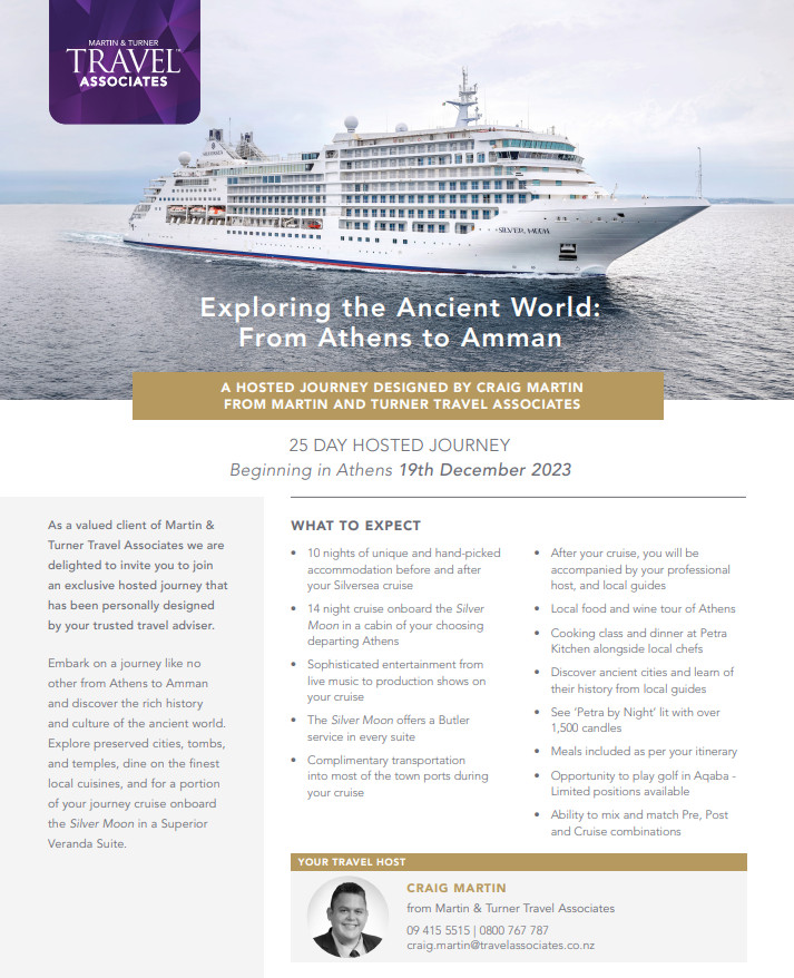 Exploring the Ancient World: From Athens to Amman | Travel Associates NZ Exploring the Ancient World: From Athens to Amman | Travel Associates NZ